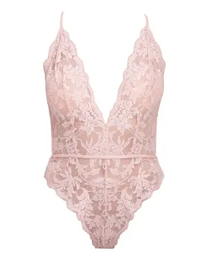 IN BLOOM BY JONQUIL Rosalee Lace Teddy - Rose Dawn