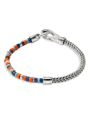John Hardy Sterling Silver Chain Bracelet - Multi/silver