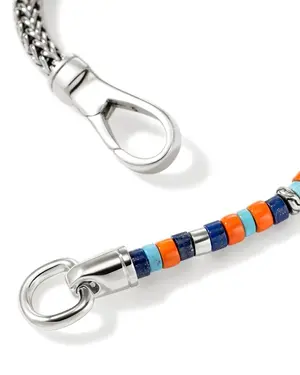 John Hardy Sterling Silver Chain Bracelet - Multi/silver