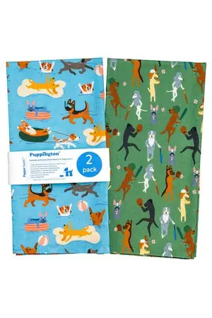 PUPPINGTON Dog Kitchen Towelsfastballs & Floaties - Fastballs And Floaties