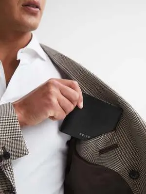 REISS Cabot Leather Wallet