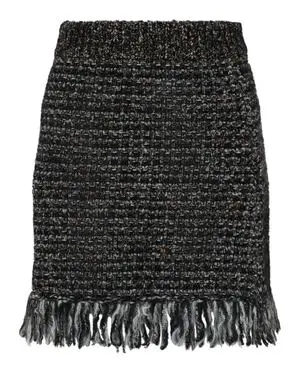 Gucci Fringe Tweed Mini Skirt