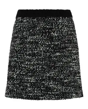 Gucci Patterned Wool Mini Skirt