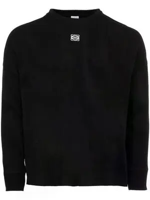 Loewe Ribbed Knit Cotton Sweater
