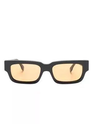 RETROSUPERFUTURE Roma Rectangular-frame Sunglasses - Black