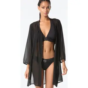 Michael Kors Cover Up Shirt - Black