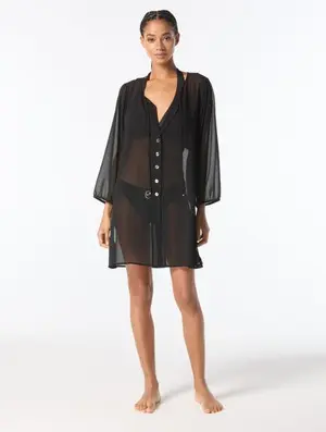 Michael Kors Cover Up Shirt Swim