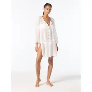 Michael Kors Cover Up Shirt - White