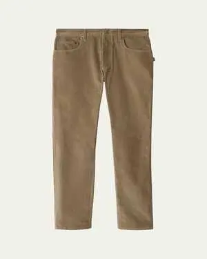 Burberry Flat Front Pants For Men