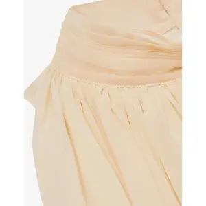 REISS High-neck Sleeveless Chiffon Top