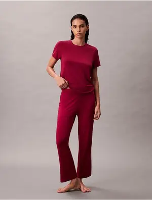 Calvin Klein Ultra Soft Modal Pant Beet Red