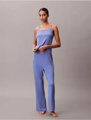 Calvin Klein Ultra Soft Modal Pant - Blue Tulip