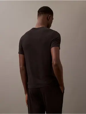 Calvin Klein Ultra Soft Modal Crewneck Sleep T-shirt - Black