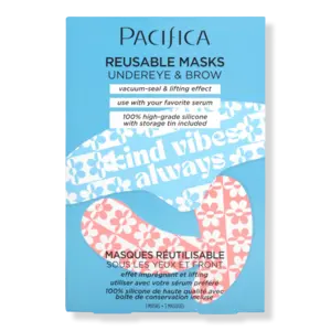 PACIFICA Reusable Under Eye + Brow Mask Set - One-color