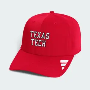 Adidas Texas Tech Slouch Adjustable Cap - Team Power Red / Grey Six / Multi / Ncaa-txt-766