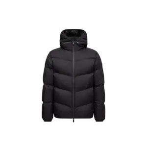 Moncler Forez Hooded Down Jacket - Black