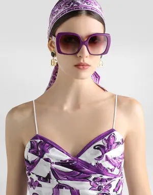 Dolce & Gabbana Majolica-print Poplin Dress
