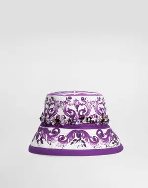 Dolce & Gabbana Majolica-print Bucket Hat - Multicolor