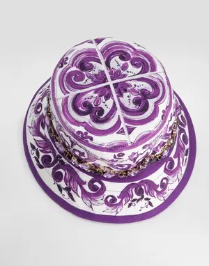 Dolce & Gabbana Majolica-print Bucket Hat - Multicolor