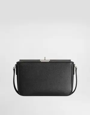 Dolce & Gabbana Marlene Alpine Calfskin Crossbody Bag - Black