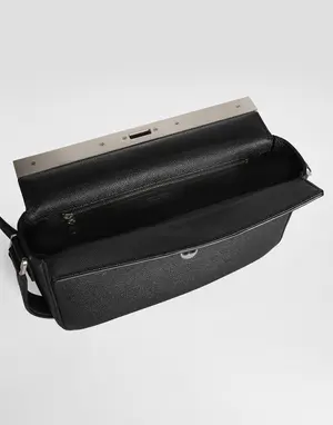 Dolce & Gabbana Marlene Alpine Calfskin Crossbody Bag - Black