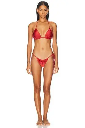 BANANHOT Seychelle Bikini Bottom - Crimson