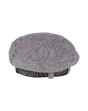 Emporio Armani Bouclé Beret - Grey