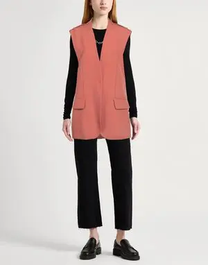 SEMICOUTURE Sleeveless Single-breasted Blazer