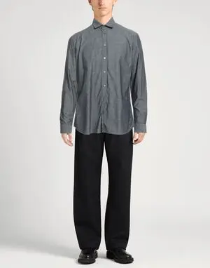MESSAGERIE Patrizio Piscaglia Shirt Size Cotton - Grey