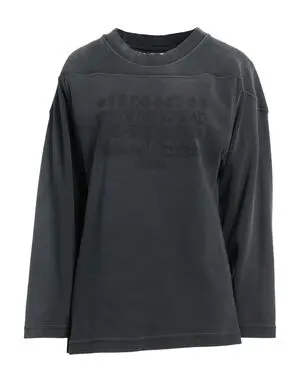 MAISON MARGIELA Sweatshirt In Charcoal Cotton