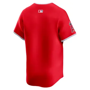 Nike Los Angeles Angels Dri-fit Adv Mlb Limited Jersey - Red