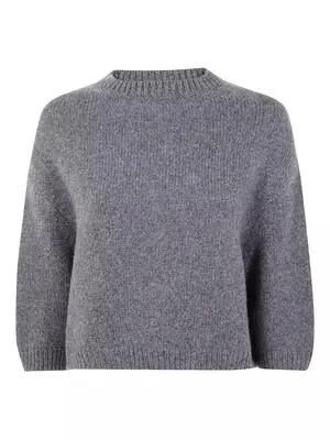 Khaite Sabina Cashmere Sweater - Grey