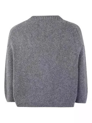 Khaite Sabina Cashmere Sweater - Grey