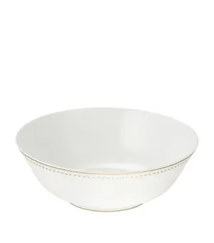 Christofle Porcelain Malmaison Impériale Salad Bowl - White