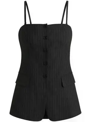 Hugo Striped Top - Grey