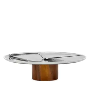 NAMBE Pinnacle Cake Plate With Server Exclusive