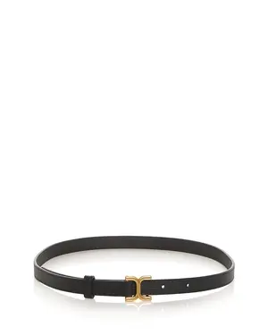 Chloé Marcie Leather Belt - Black