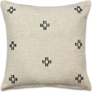 PILLOWPIA Marguerite Pillow Cover - Cream