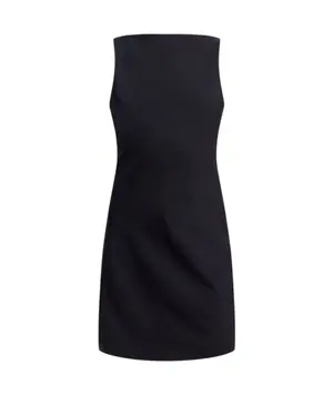 Sleeveless Boat Neck Dresses