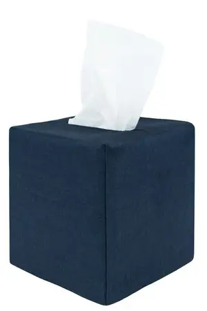 PILLOWPIA James Tissue Box Cover Indigo