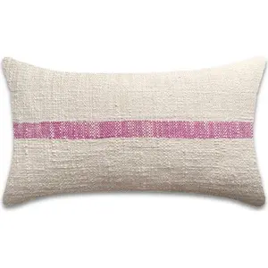PILLOWPIA Linus Lumbar Pillow Cover - Orchid