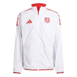 Adidas Toronto Fc 2025 Anthem Reversible Full-zip Jacket - Red