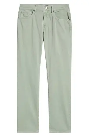 7 For All Mankind Comfort Sateen Straight-leg Jeans - Leaf