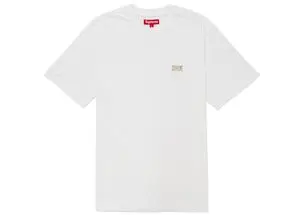 Supreme Warm Up Washed Short Sleeve Top - White