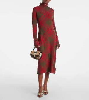 Burberry Highlands Mini Jacquard Shoulder Bag - Multicoloured