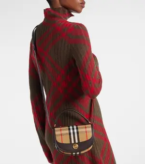 Burberry Highlands Mini Jacquard Shoulder Bag - Multicoloured