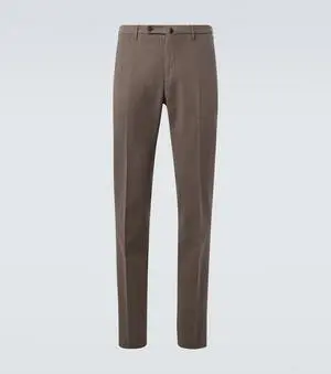 SLOWEAR Cotton Chinos Blu Scuro - Grey