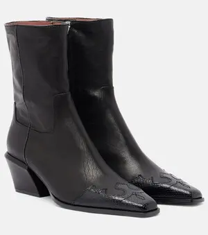 Women's Cuban Heel Boots
