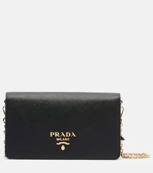 Prada Saffiano Mini Leather Shoulder Bag