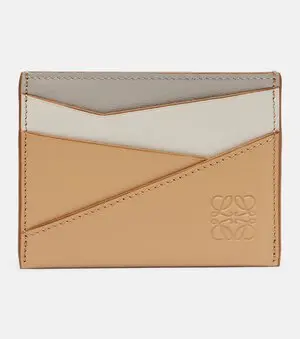 Loewe Puzzle Leather Cardholder - Multicoloured